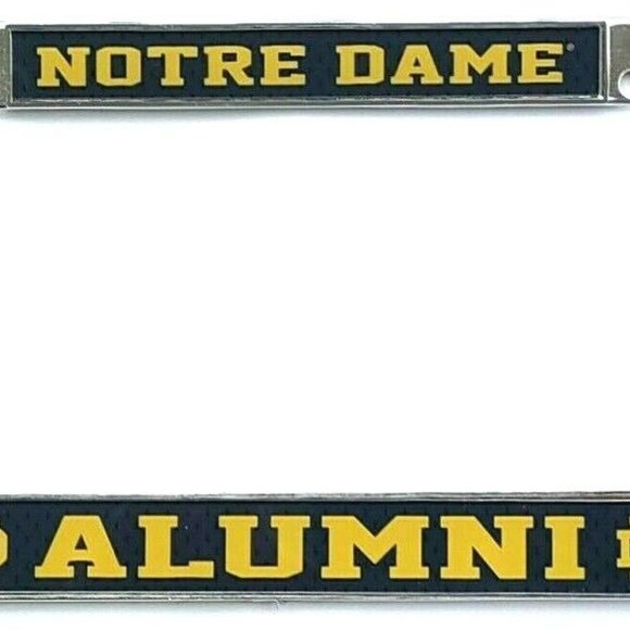 Wincraft | Other | University Of Notre Dame Alumni Metal Tag Frame ...